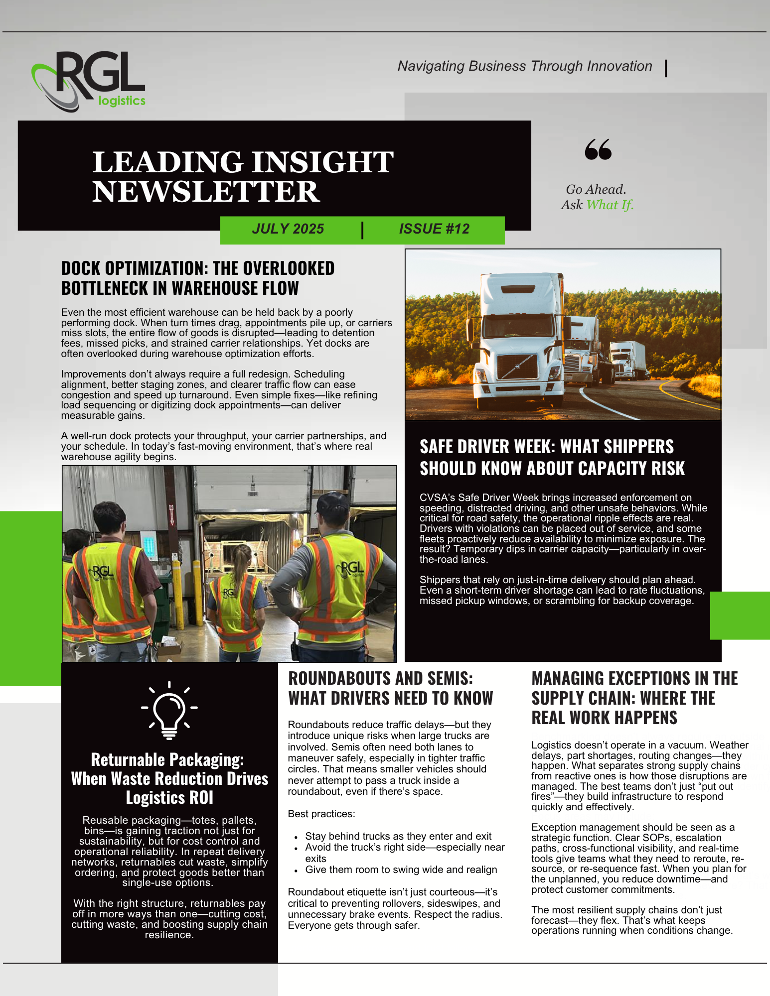 Newsletter July 2025 - RGL Logistics